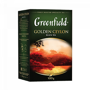 Чай черный листовой Golden Ceylon Greenfield 100 г. - заказать доставку ...